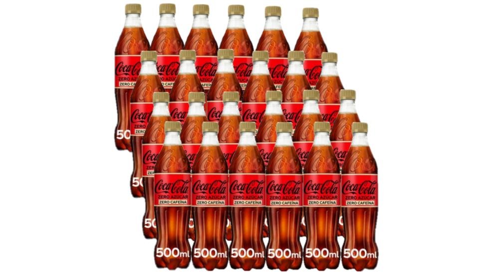 Refresco Coca Cola Zero Zero 50 Cl Pack 24 UD. - Bebo online