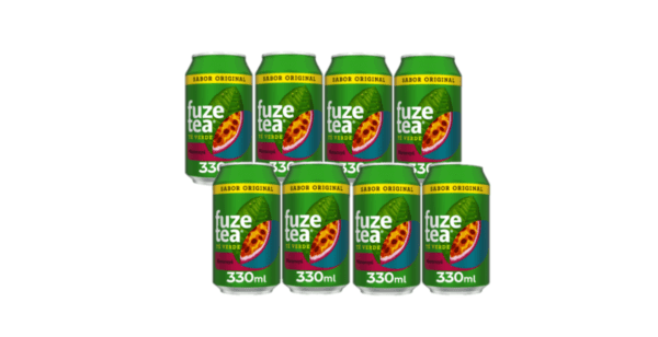 Refresco Fuze Tea Maracuya Lata 33Cl Pack 8Ud | Bebo online